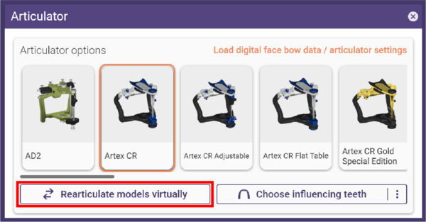 Articulator Module - exocad